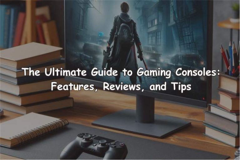The Guide to Gaming Consoles: Features, Reviews, and Tips